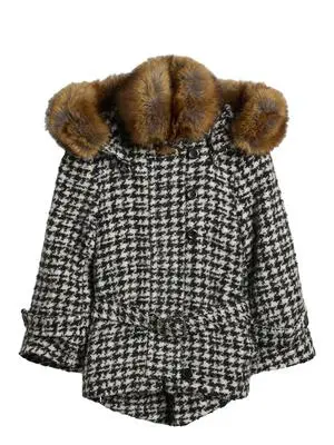 KNWLS Baby Parka Jacket - Houndstooth