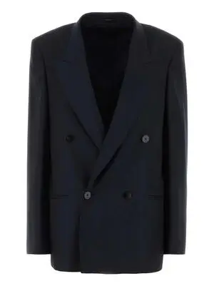 Gucci Dark Wool Blazer - Blue
