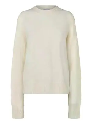 BALLANTYNE Plain Sweater - White