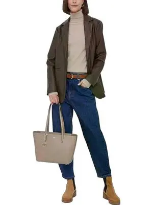 BENETTON Roll-neck Knitted Sweater - Neutrals