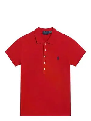 Polo Ralph Lauren Slim Fit Stretch Polo Shirt - Red