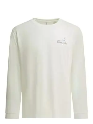 MONTBELL Graphic-print Long-sleeve T-shirt - Neutrals