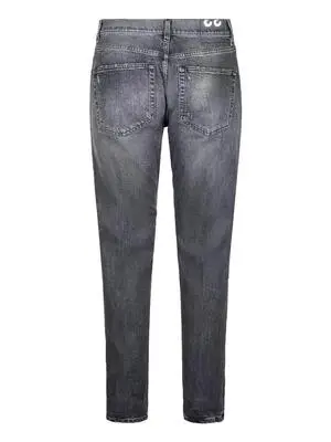DONDUP Distressed Faded Jeans - Grey