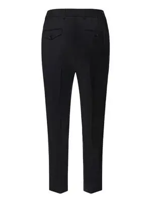 BE ABLE Pressed-crease Tailored Trousers - Black