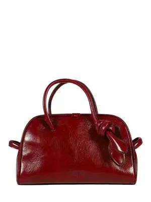 Jacquemus Small Turismo Leather Tote Bag - Red