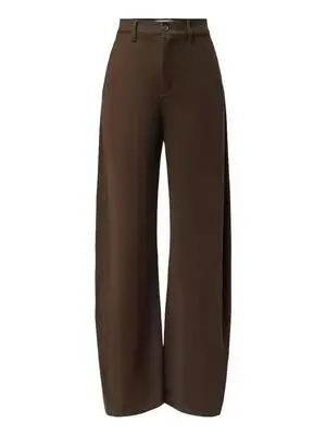 DRYKORN Receive Wide-leg Trousers - Brown