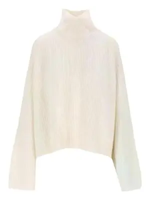 Dusan High-neck Cashmere Sweater - Neutrals