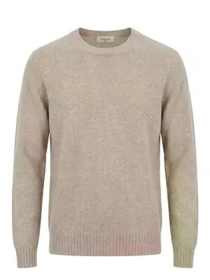PIACENZA CASHMERE 1733 Crew-neck Cashmere Sweater - Neutrals