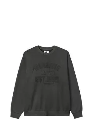 Izzue Embroidered Logo-patch Sweatshirt - Grey
