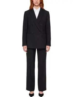 Antonelli Firenze Hime Double-breasted Blazer - Black