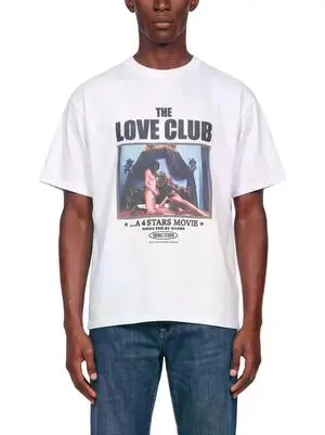 CARNE BOLLENTE Love Club Graphic-print T-shirt - White