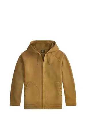 Ralph Lauren Zip-up Drawstring Hooded Jacket - Neutrals
