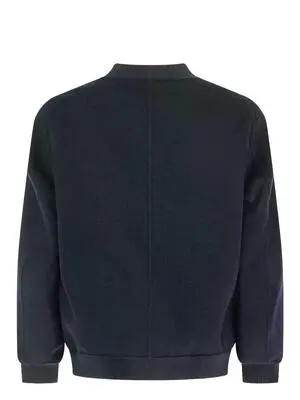 AMARANTO Zip-up Bomber Jacket - Blue