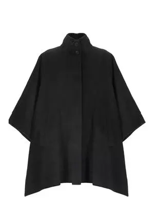 ECOALF Asturia High-neck Cape Coat