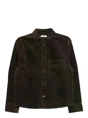 Marc O'polo Corduroy Chest-pocket Shirt - Brown
