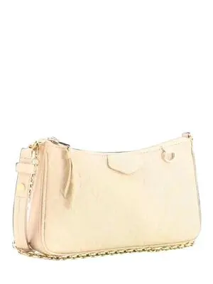 LOUIS VUITTON Easy Pouch On Strap Monogram Empreinte Leather Shoulder Bag - Neutrals