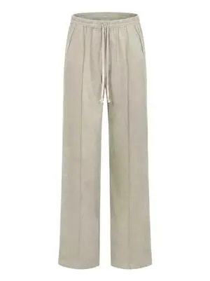 Rick Owens Dietrich Drawstring Track Pants - Neutrals