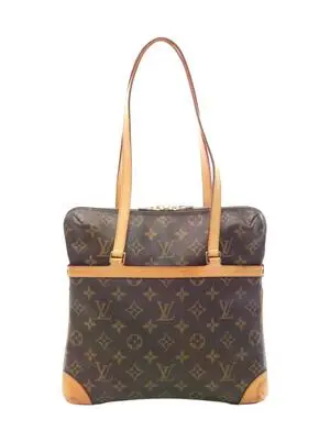 LOUIS VUITTON 2004 Monogram Coussin Gm Shoulder Bag - Brown