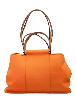 HERMÈS 2014 Toile Cabag Elan Pm Satchel