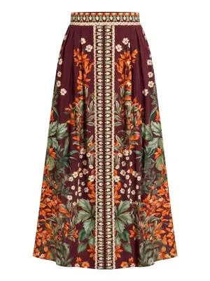 RAISHMA Harlow Skirt - Red
