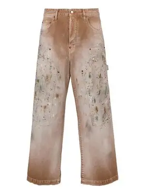 DSQUARED2 Mushroom Field Baggy Carpenter Jeans