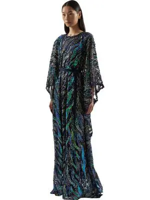 TALLER MARMO Firefly Kaftan - Multicolor