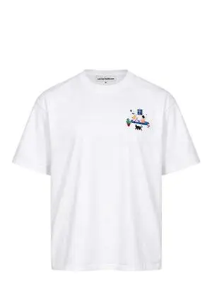 CARNE BOLLENTE Rear Window Embroidered-motif T-shirt