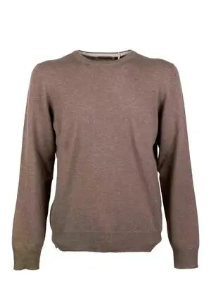 GRAN SASSO Crew-neck Sweater - Brown