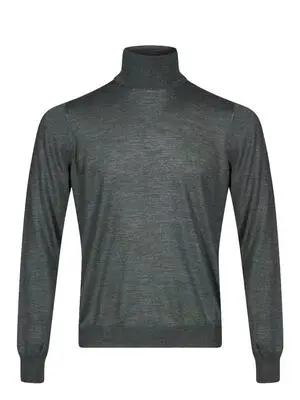 Tagliatore Roll-neck Sweater Grey