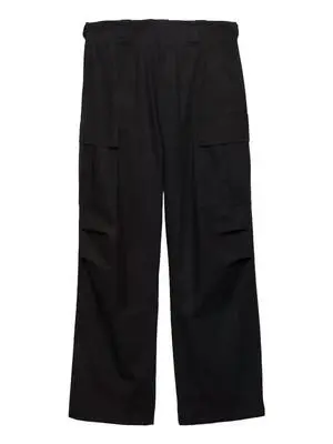 Prada Cotton Pants - Black