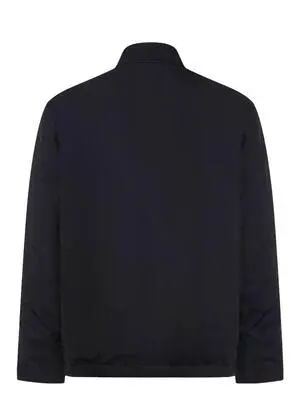 Herno Shacket Padded Chest-pocket Shirt - Blue
