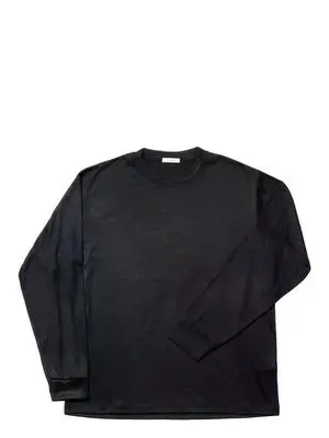CALMLENCE Crew-neck Long-sleeve T-shirt