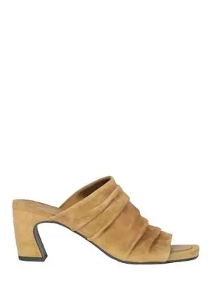 ASH Eva Ruched Heeled Sandals