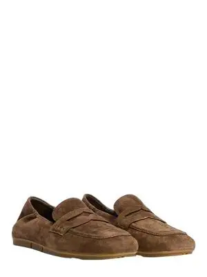 Ash Barkley Suede Loafers - Brown