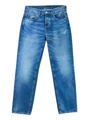Karl Lagerfeld Logo-patch Straight-leg Jeans - Blue
