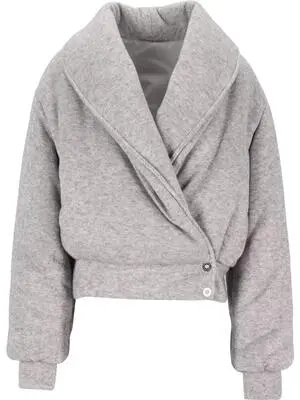 MARBELL Cher Shawl-collar Jacket - Grey