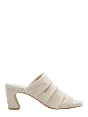 Ash Eva Ruched Heeled Sandals Grey