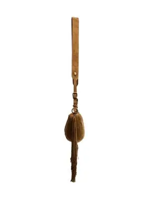 Ash Astrid Fringe-detail Tote Bag - Brown