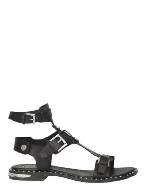 ASH Pia Studded Buckled Sandals