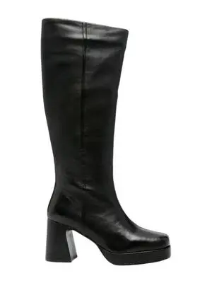 BRUNO PREMI Platform Leather Boots
