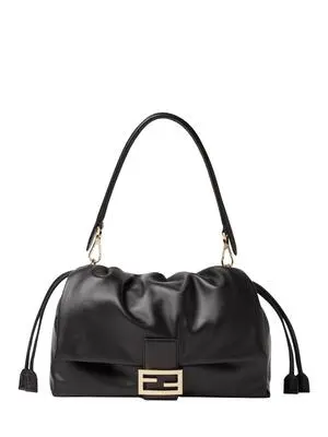 Fendi Baguetteâ® Soft Large Bag - Black