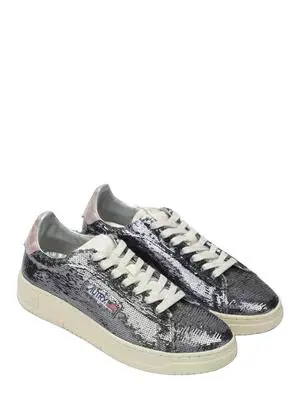 AUTRY Dallas Sequin-embellished Sneakers