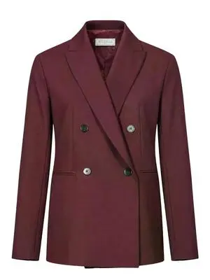 Antonelli Firenze Double-breasted Blazer - Red