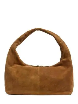 Ash Hope Suede Tote Bag - Brown