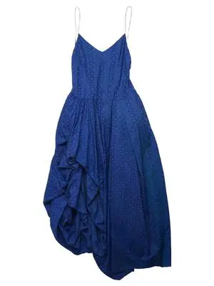 PAULINE DUJANCOURT Broderie-anglaise Asymmetric Dress