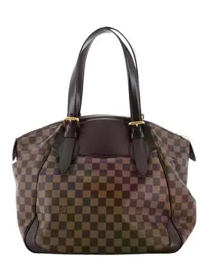 LOUIS VUITTON Verona Handbag Damier Gm Shoulder Bag - Brown