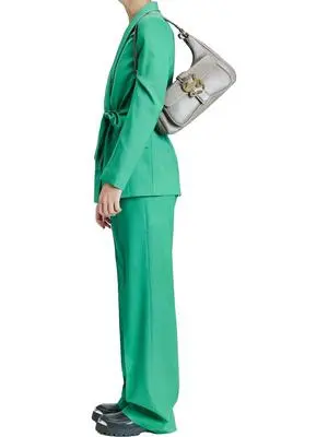 Just Cavalli Iconic Snakes Shoulder Bag - Grey