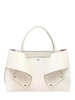 TOTEME Mercer Leather Tote Bag Neutrals