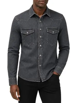 MACEOO Cotton Denim Jacket - Blue