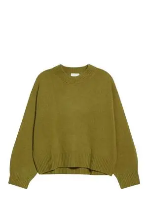 REFORMATION Cove Cashmere Oversized Crewneck Sweater